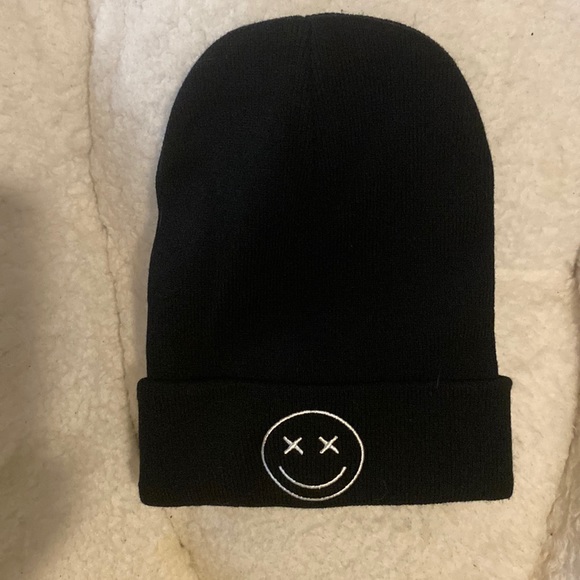Accessories | Smiley Face Beanie With A Free Pair Of Shades | Poshmark